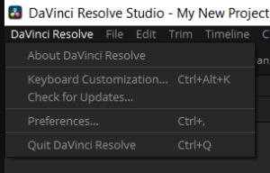 How to change Davinci Resolve Interface Color - Artomedics Studio